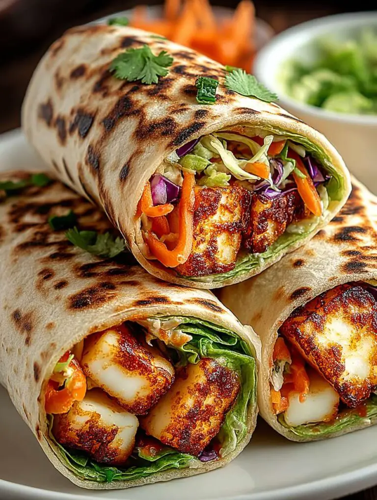 Sweet Chili Halloumi Wraps – schlemmenjetzt.de